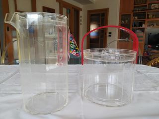 Brocca e portaghiaccio marca "Guzzini"
