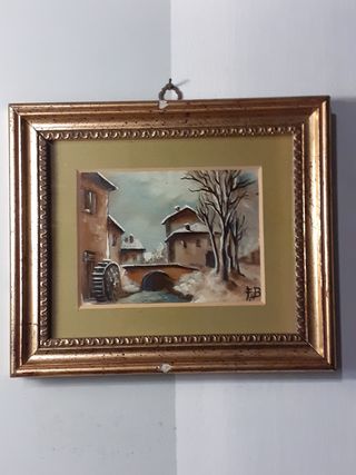 Quadro firmato Francesco Bertini