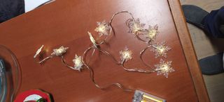 Mini luci di Natale a pile