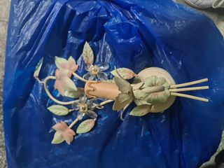 Lampadario da parete con singola lampadina