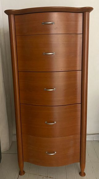 cassettiera in legno