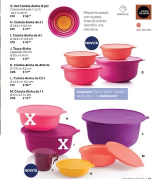 tupperware ALHOA