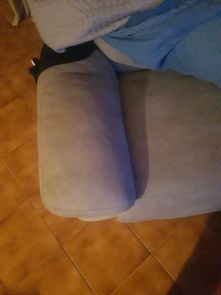 Divano pelle due reclinabili elettrici