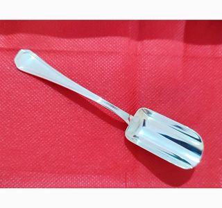 cucchiaino zucchero paletta argento800 ottogonale