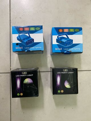 4 proiettori luci natale