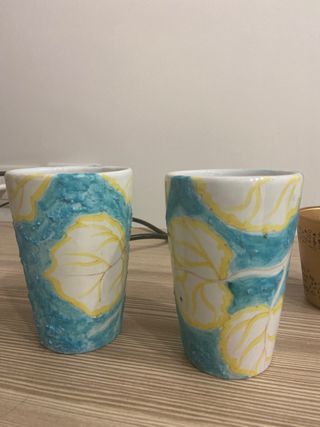 bicchieri in ceramica