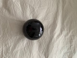 Palline di natale in vetro nero