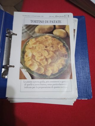 Ricettario,verdure e contorni