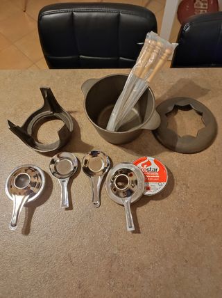 Servizio fonduta in ghisa