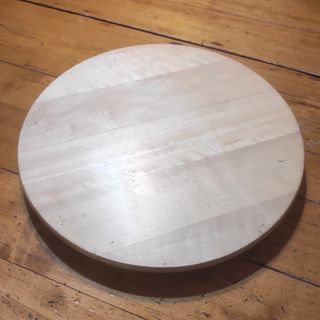 piatto girevole ikea in legno snudda