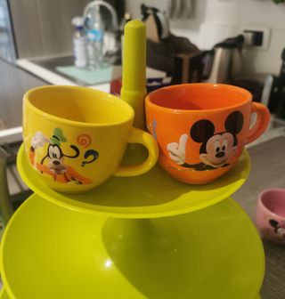 6 Tazzine caffè e 4scodelle disney's