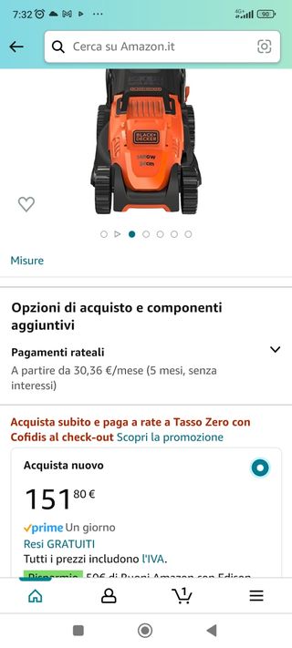 Tagliaerba black & Decker