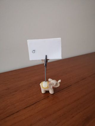 Porta carte con elefantino