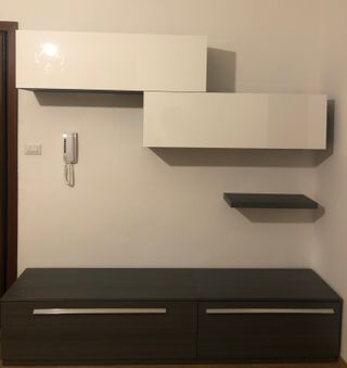 Soggiorno modello Skema, Iron Gray