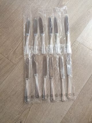 12 coltelli in acciaio inox " abert"