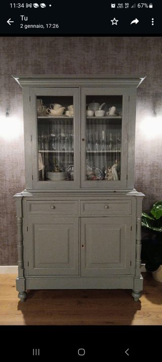Credenza siciliana dell'800