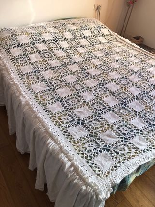 coperta antica all’uncinetto