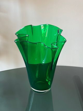 vaso in vetro di Murano fazzoletto
