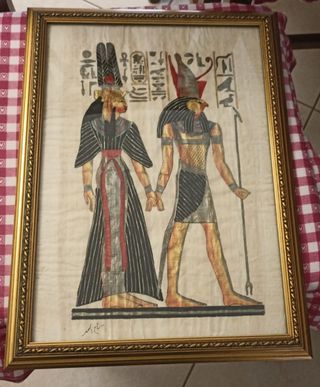 Quadro con egiziani
