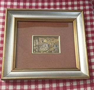 Quadro con argento 925