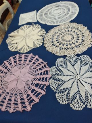 Centri uncinetto 6 in tutto