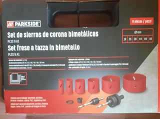 Parkside - Set frese a tazza NUOVE