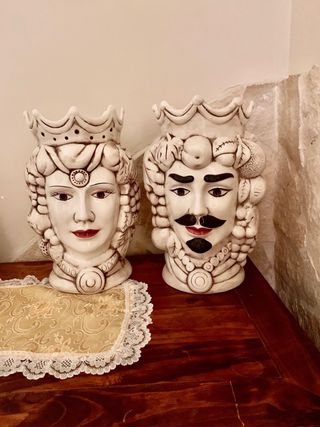 coppia teste di moro