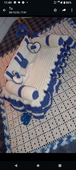 Divanetto copri kleenex