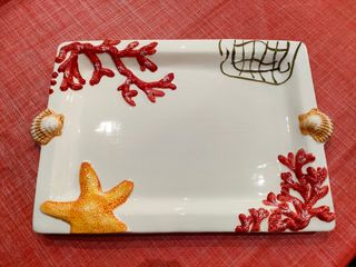 Vassoio/Antipastiera Corallo.