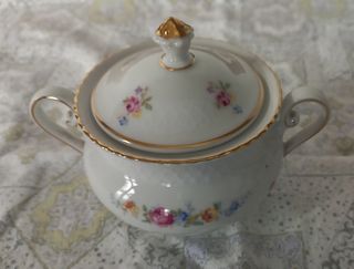 Zuccheriera ceramica decorata