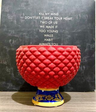 vaso pigna in ceramica h15cm