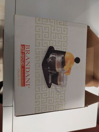 Moka caffettiera doppia erogazione Brandani