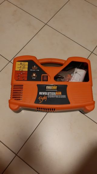 Boxy revolution air compressor