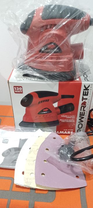Levigatrice palmare powertek S1408, 130W