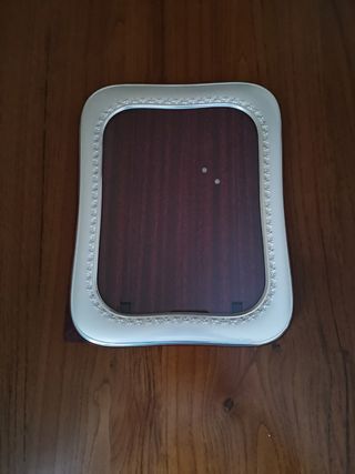 Cornice per foto di argento