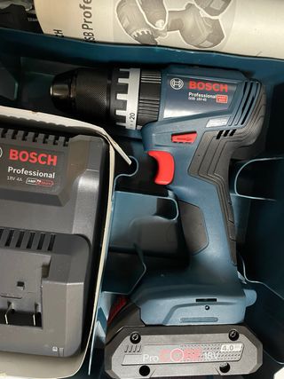 Bosch Trapano GSB 18V-45 + 3 batterie NUOVO