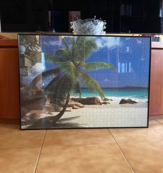 Quadro Puzzle Mare Seichelles