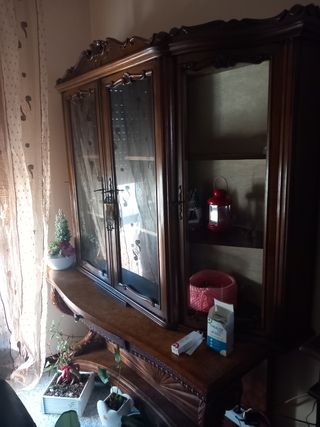 INGRESSO antico + VETRINA antica