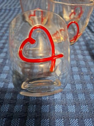 6 bicchieri acqua Guzzini nuovi