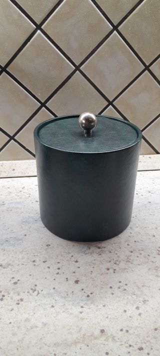 Secchiello per il ghiaccio in pelle