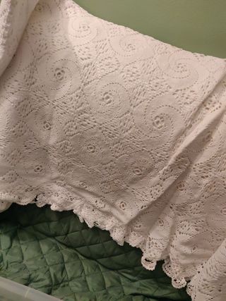 Copriletto fatto a mano