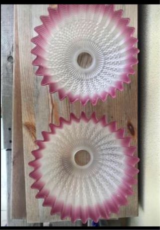 paralume vetro anni 50/60