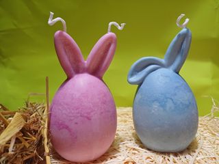 Candela coniglio pasqua