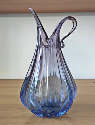 Vaso Vetro Murano Anni 70-80 - 36 cm - 2,5 kg.