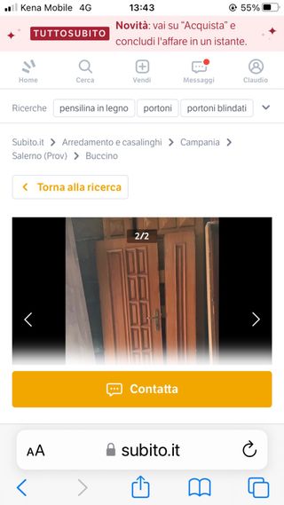 portoni e infissi in legno