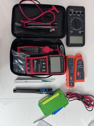 Tester professionali elettricista impianti di rete