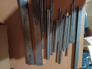 Barrette in acciaio per tornio