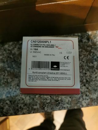 Commutatore cambio velocità Bremas.