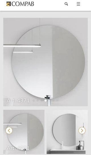 Specchio Sfera diametro 95 cm