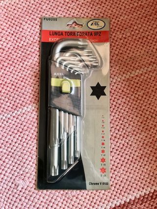 Chiavi Torx Axel da T10mm a T50mm